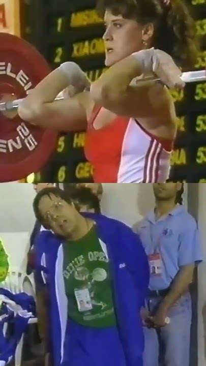 John Coffee And Robin Goad At 1993 Weightlifting World Championships Youtube