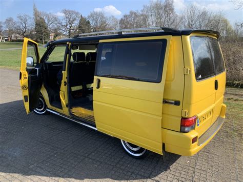 T4 Vw In Lamborghini Yellow Ex Aa Van Quirky Campers