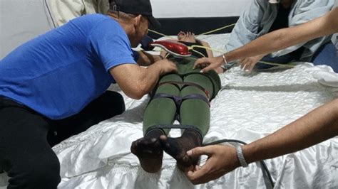 Continuation Of Roxans Foot Tickling By 4 People 3 Goddess Foot