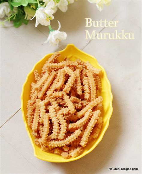 Butter Murukku Benne Chakkuli Recipe Diwali Snacks Udupi Recipes
