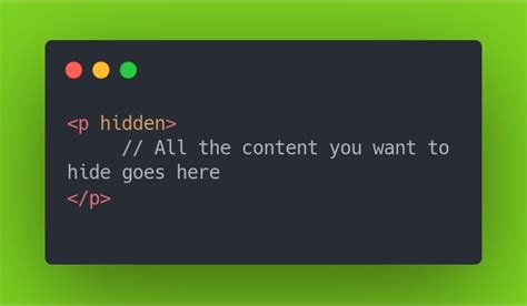 here are some ways by which you can hide your elements in a website