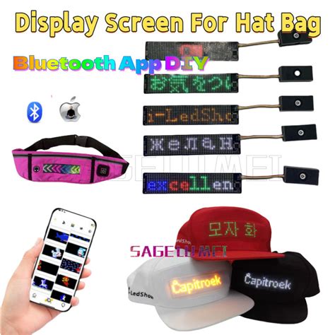 LED Display Decoration Mini Scrolling Messages Luminous Flexible Led