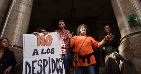 Empleados De Lotería Nacional Se Movilizaron Contra Los Despidos Infobae