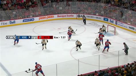 Tsn Broadcast Briefly Shows Score Bug Template Technical Difficulties