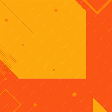Premium Vector Abstract Orange Geometric Background