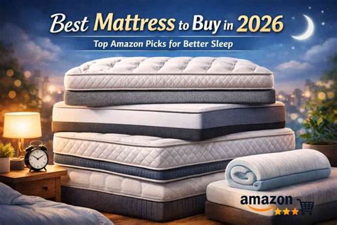 Best Mattress To Buy In 2026 Top Amazon Picks For Better Sleep