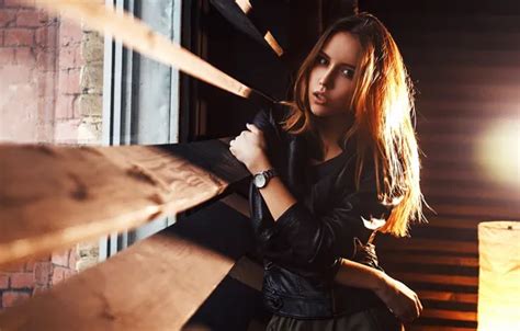 Wallpaper Girl Long Hair Brown Hair Photo Photographer Model