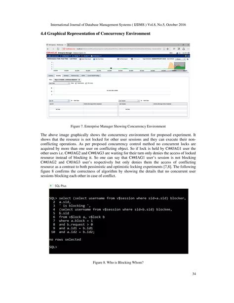 Design Implementation And Performance Analysis Of Concurrency Control