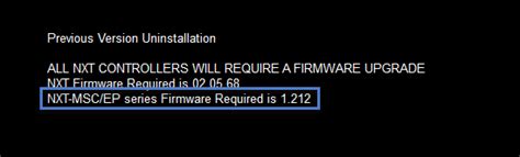 NXT MSC Controller Controller Setup Guide