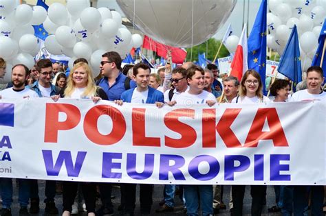 March Poland In Europe Thousands Of Opposition Supporters Marched In