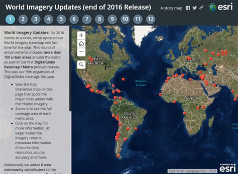 World Imagery Updated With Digitalglobe And Community Content