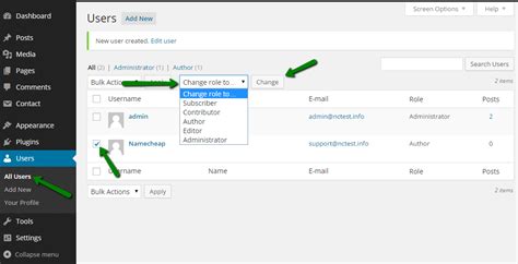 Cómo Administrar Los Roles De Usuario De Wordpress Webhosting Bolivia