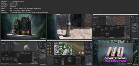 Blender 4 Geometry Nodes Workshop Jungle Vines Softarchive