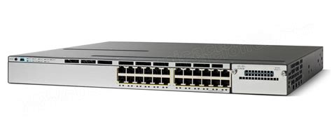 Switch Cisco Catalyst Administrable Capa L3 Con 24 Puertos Gige 350w 4