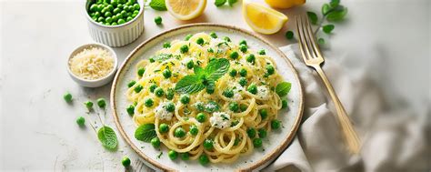 Zitronen Ricotta Pasta Mit Erbsen Und Minze Ein Sommerlicher Genuss