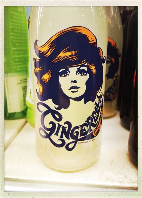 Gingerella Ginger Ale Logo Ginger Ale Beer Mug Beer Glasses