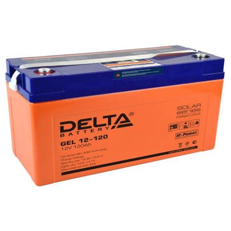 Аккумулятор Delta АКБ-120 GEL 12-120 Delta