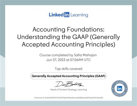 Certificate Of Completion Safia Mahajan