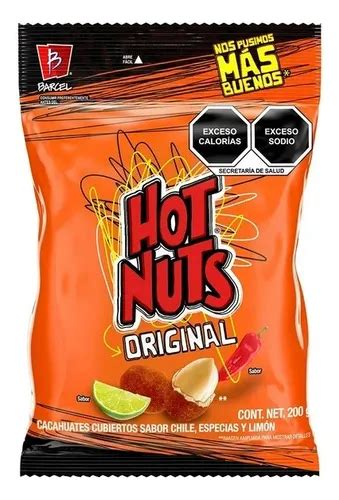 Cacahuates Barcel Hot Nuts Original Cubierto 200g Mercadolibre