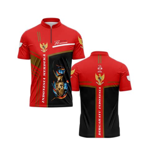 Jual Kaos Baju 17 Agustus HUT RI Ke 78 Art 12 Fullprint 3D Terbaru 2023