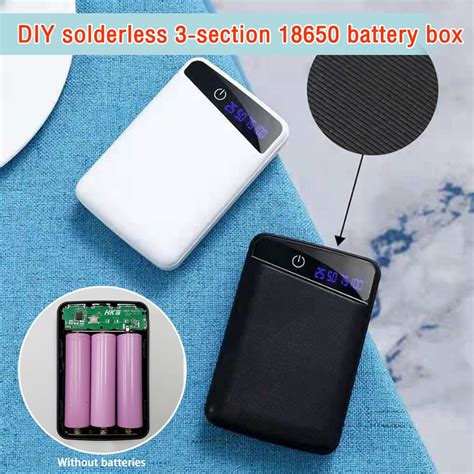 กล่องเคสพาวเวอร์แบงค์ 3 18650 พอร์ตเอาท์พุท Usb 3 พอร์ต พร้อมหน้าจอ Lcd Diy Shopee Thailand