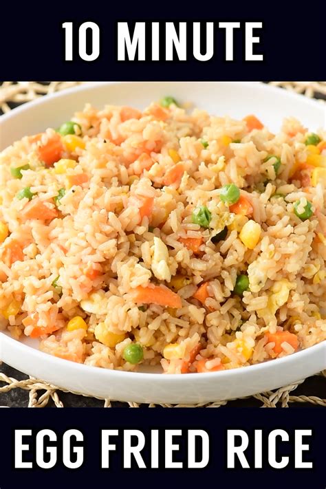 10 Minute Simple Egg Fried Rice Artofit