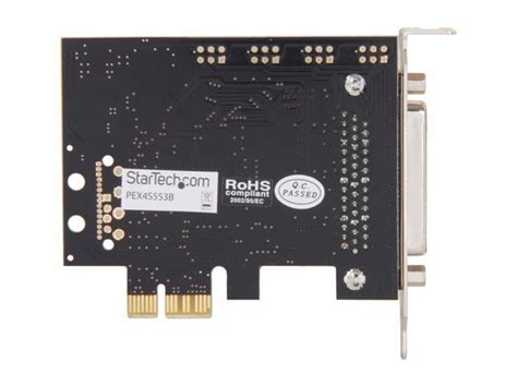 StarTech Com PEX4S553B 4 Port RS232 PCI Express Serial Card W Breakout Cable Newegg Ca
