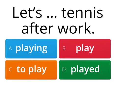 Revision Pre Intermediate Викторина