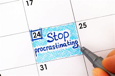 Overcoming Procrastination Its A Behavior Not A Personality Trait