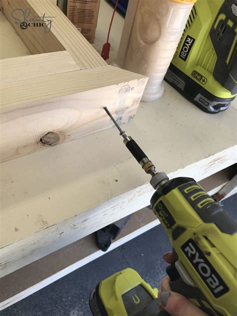Diy 8 Board Farmhouse Coffee Table Shanty 2 Chic