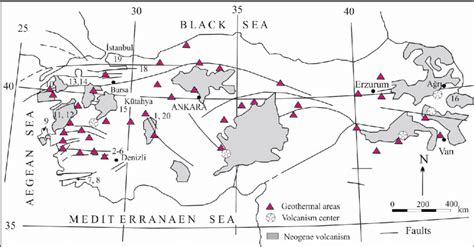 Location Of The Peloid Samples And Main Tectonic Lineaments Volcanic Download Scientific