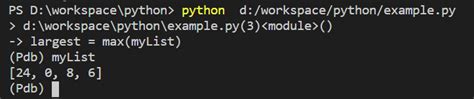 Python Breakpoint Builtin Function Examples
