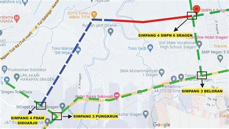 Mulai Senin Depan Jalan Ring Road Utara Ruas Pungkruk SMPN Sragen Ditutup Total Tribunsolo