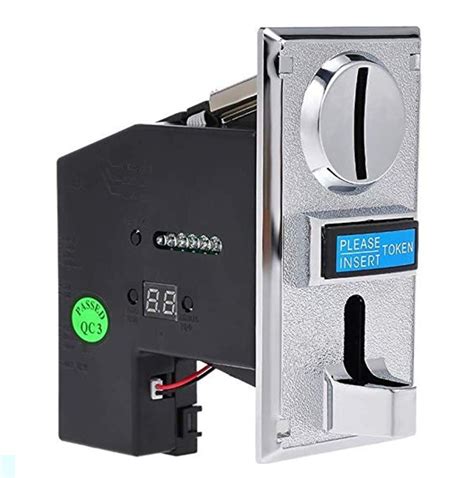 Multi Coin Acceptor Electronic Advanced Front Entry CPU Coin Selector