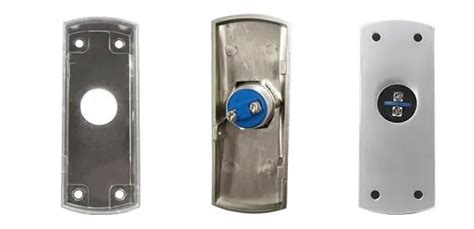 Stainless Steel Exit Button Push Switch Door Sensor Opener Release For Magnetic Lock Access
