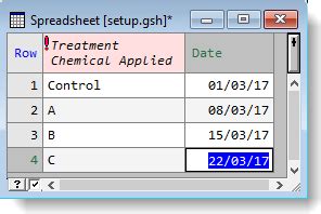 Saving A Genstat Spreadsheet As An Excel File Genstat V