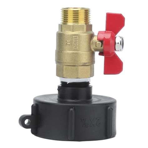 Valve de réservoir IBC fourre tout adaptateur de réservoir robinet à