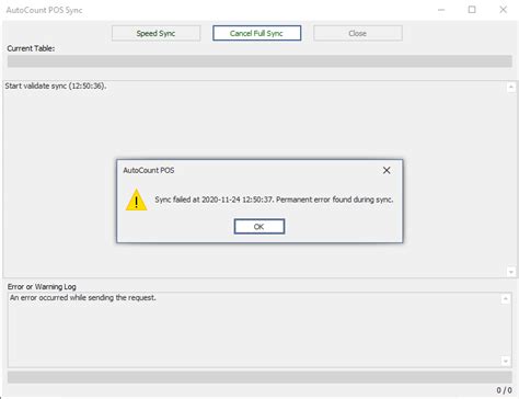 Pos35fnb Sync Issue Sync Port Put Wrong Autocount Resource Center