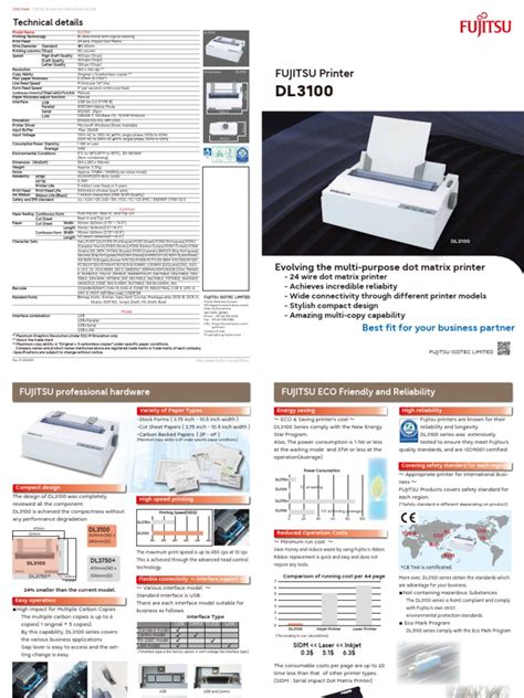 Dl 3100 Pdf Printer Computing Printing