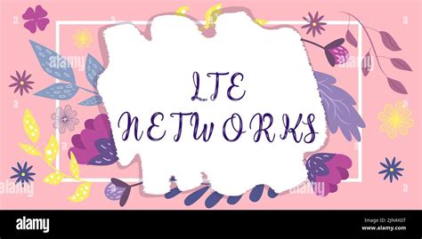 Conceptual Display Lte Networks Conceptual Photo Fastest Network Connection Available For