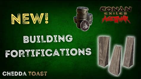 Conan Exiles New Aesir Fortification Building Set Youtube