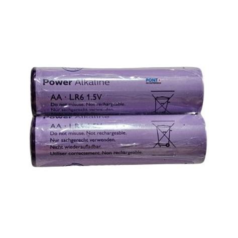 Pilha Aa 1 5v Power Alkaline Roxa Ponto Da Eletrônica