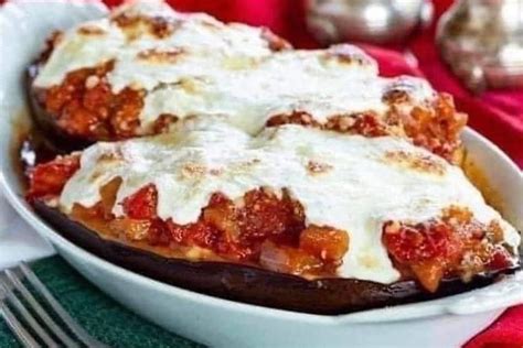 Skinny Baked Eggplant Parmesan Recipe With Ricotta Is A Healthy