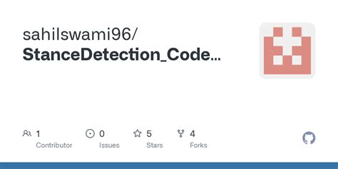 Github Sahilswami96stancedetectioncodemixed