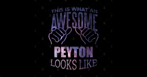 Peyton Name Peyton Name Sticker Teepublic
