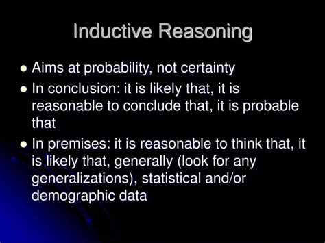 PPT Evaluating Inductive Reasoning Methods PowerPoint Presentation Free Download ID 1778219