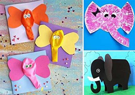 آموزش ساخت کاردستی فیل با مقوا و کاغذ رنگی در مدل‌های زیبا ستاره