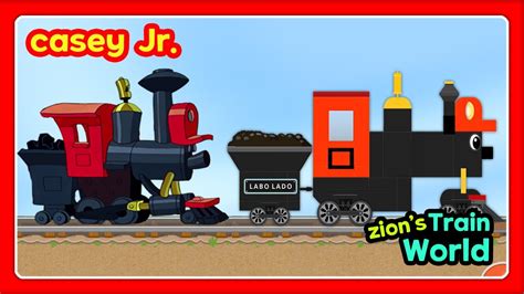 Labo Brick Train 727 Casey Jr Circus Train Disney Dumbo YouTube