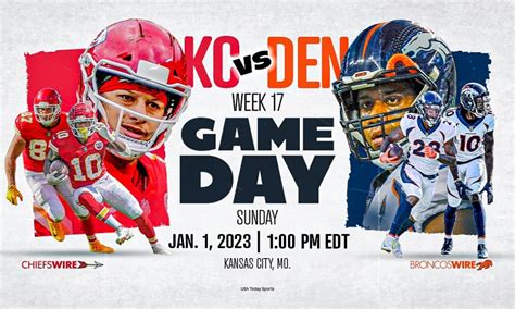 Denver Broncos Vs Kansas City Chiefs Live Game Updates From Twitter
