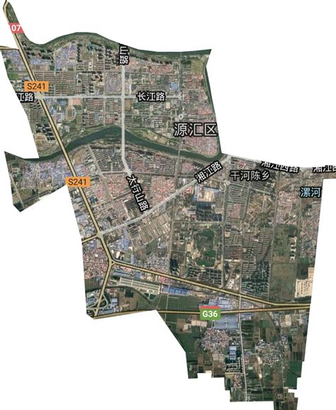 干河陈街道高清卫星地图